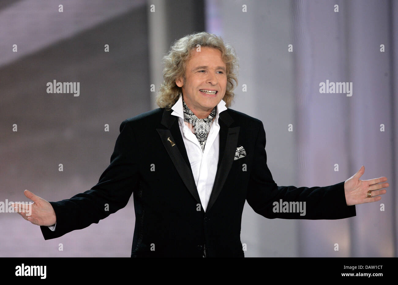Host Thomas Gottschalk is pictured at the award ceremony of the 42nd ...