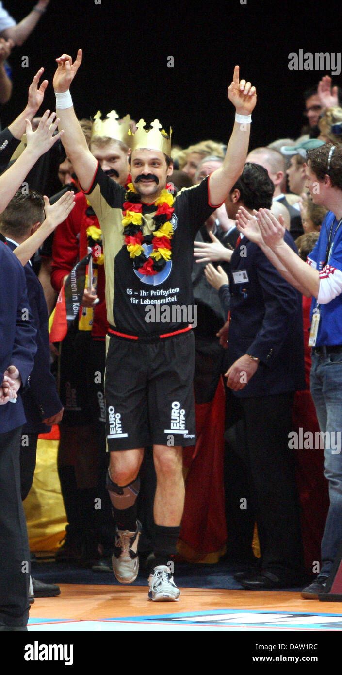 German national handball team celebrates hi-res stock photography and ...