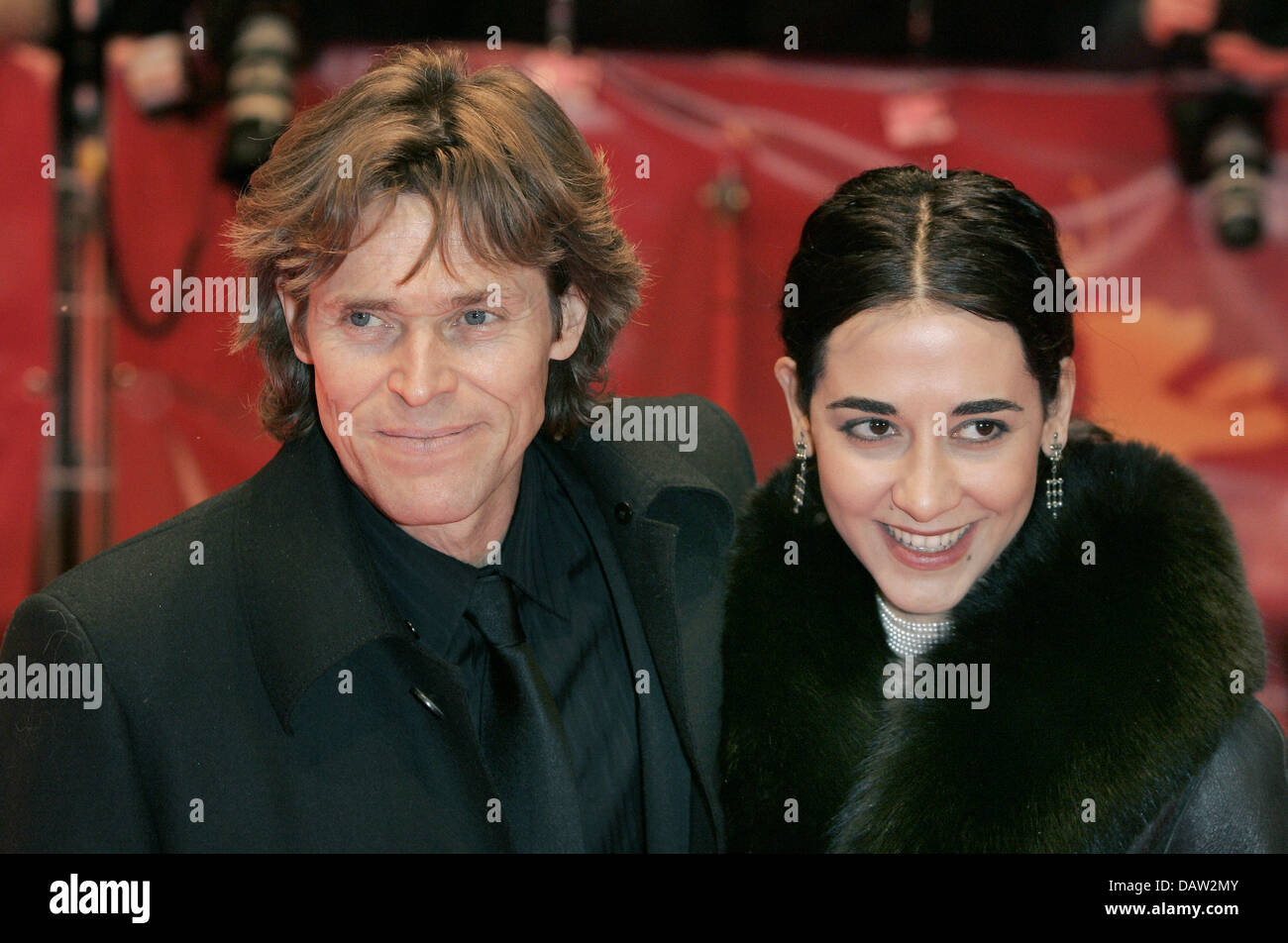 Actor and jury member Willem Dafoe and his wife Giada Colagrandeie ...