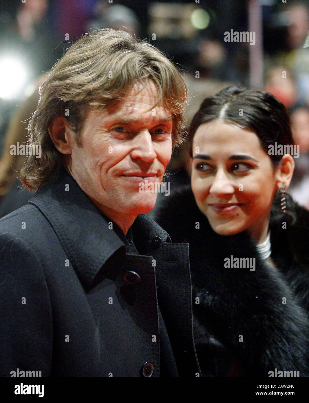 Actor and jury member Willem Dafoe and his wife Giada Colagrandeie ...