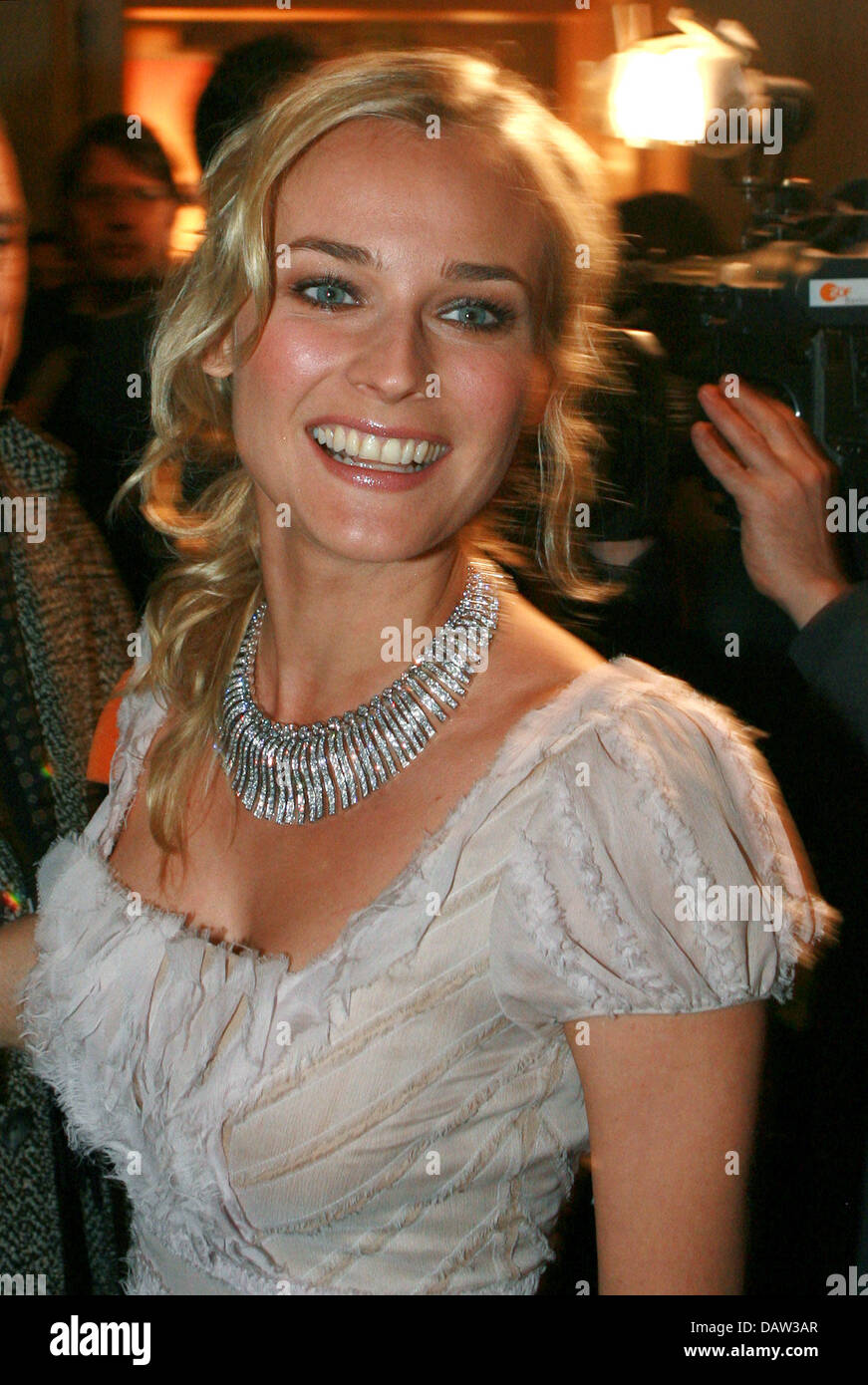 German actress Diane Kruger pictured at the 'Cinema for Peace' charity ...