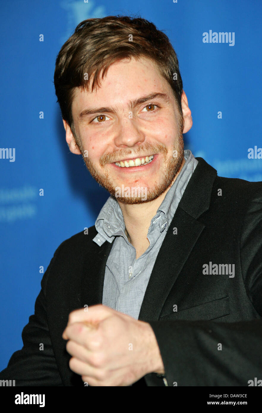 German actor Daniel Bruehl poses at the presentation of his film '2 ...