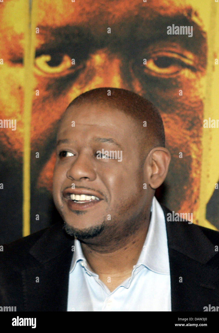 US actor Forest Whitaker pictured at a photo call to his film 'The Last ...