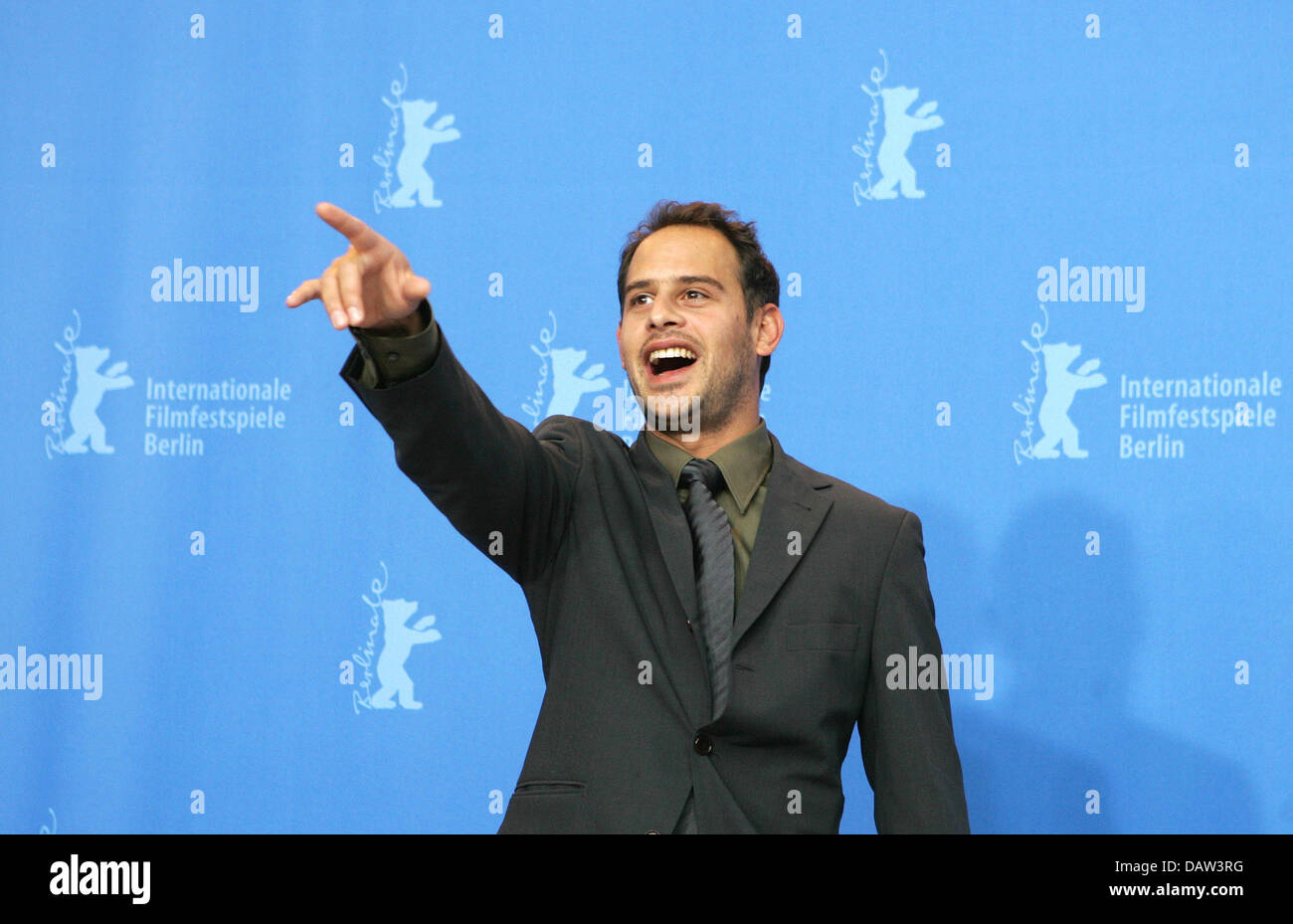 German actor Moritz Bleibtreu poses at the presentation of the film ...