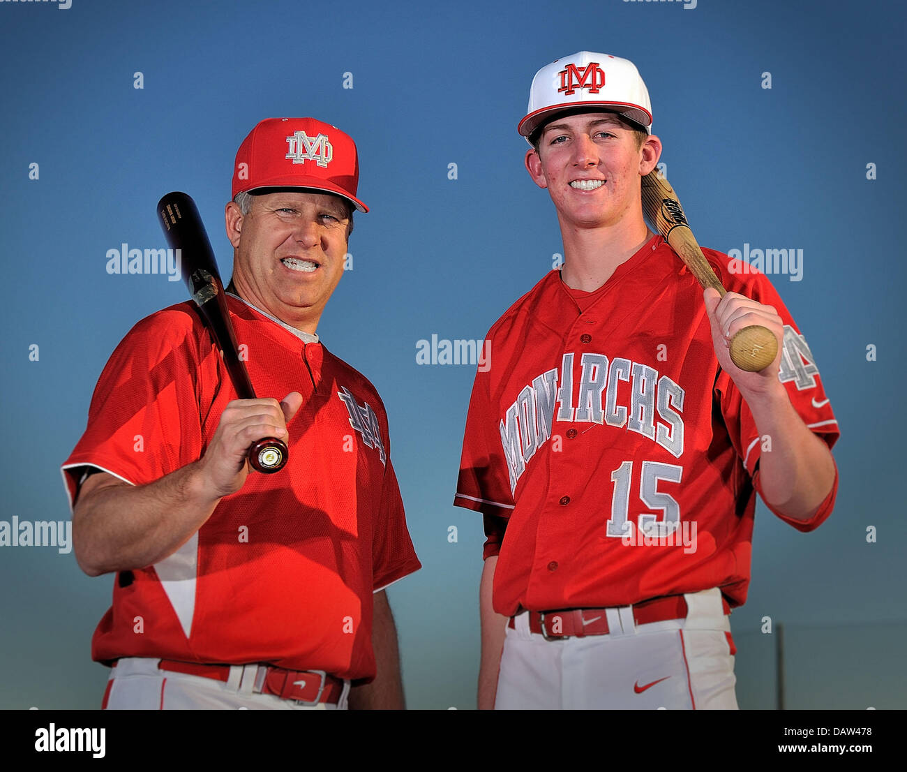 January 31, 2013 Santa Ana, CA.Mater Dei Head Coach Burt Call and ...