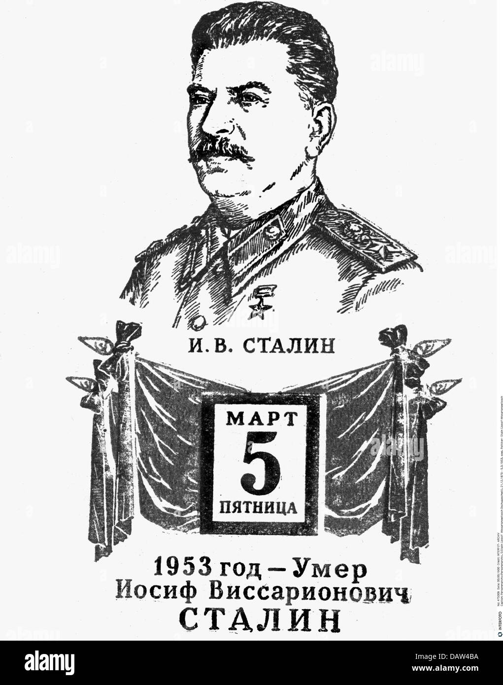 Stalin, Joseph Vissarionovich, 18.12.1879 - 5.3.1953, Soviet statesman ...