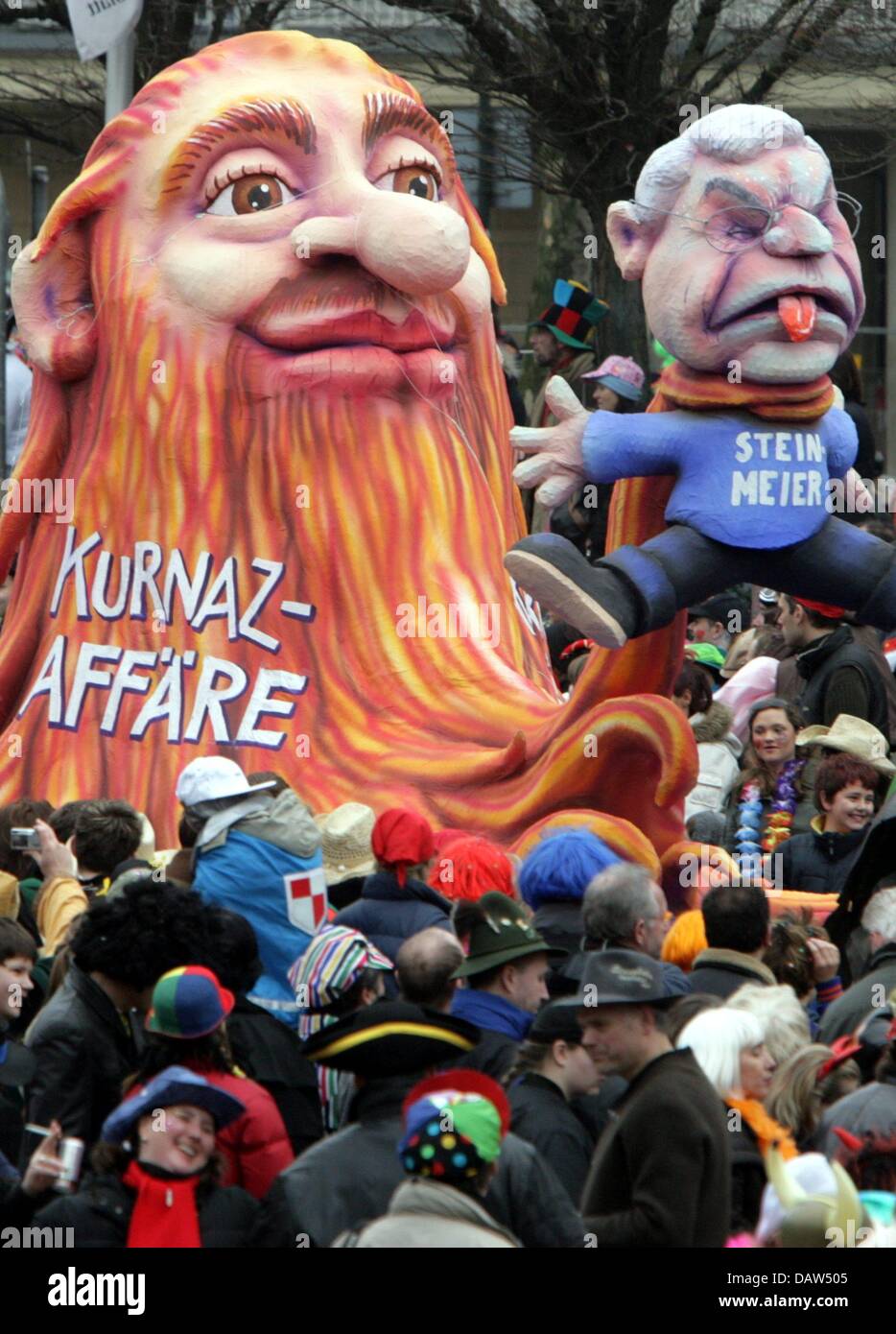 A wagon carrying a caricature figure of the former Guantanamo inmate ...