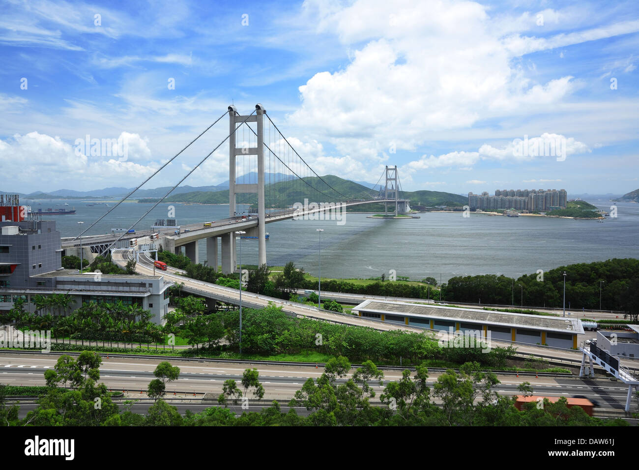 Tsing Ma Bridge Stock Photo - Alamy