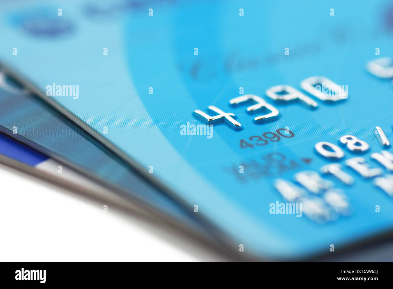 Blue credit cards hi-res stock photography and images - Alamy