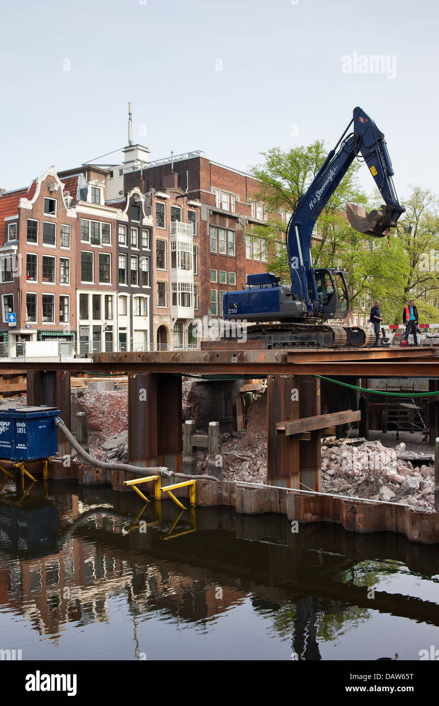 Canal construction works hi-res stock photography and images - Alamy