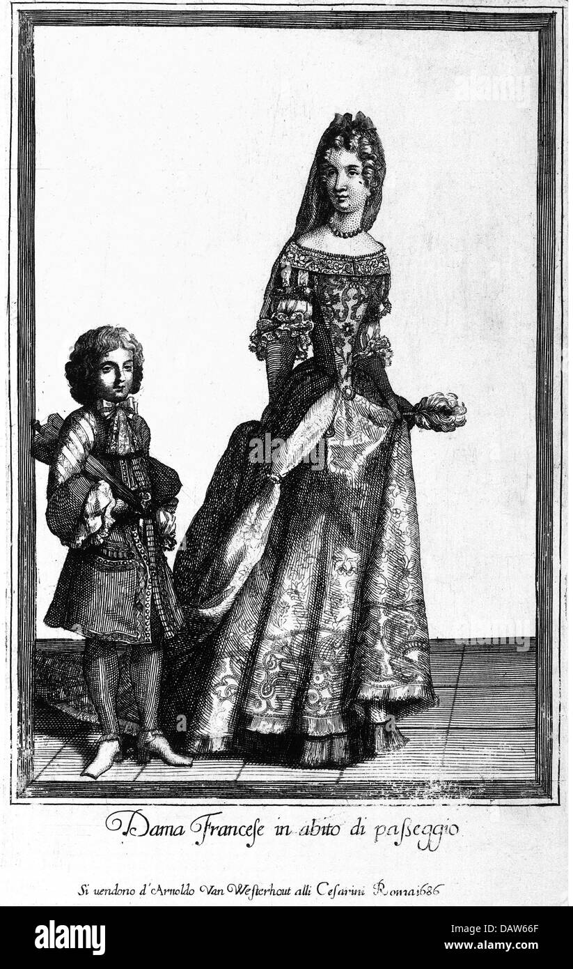 Historical costumes of france High Resolution Stock Photography and ...