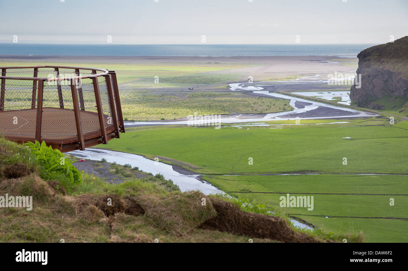 Skogafoss viewpoint hi-res stock photography and images - Alamy