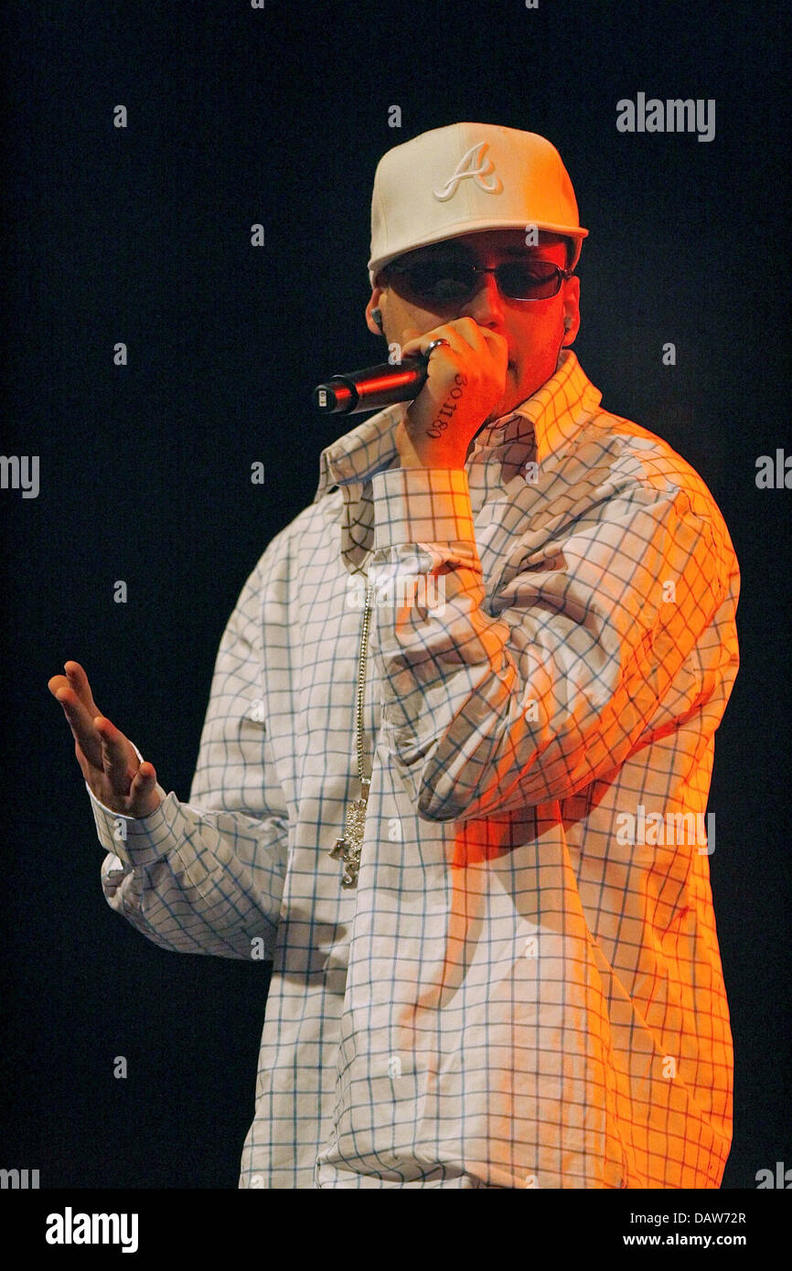 German rapper Sido performs at 'The Dome 41' in Mannheim, Germany ...