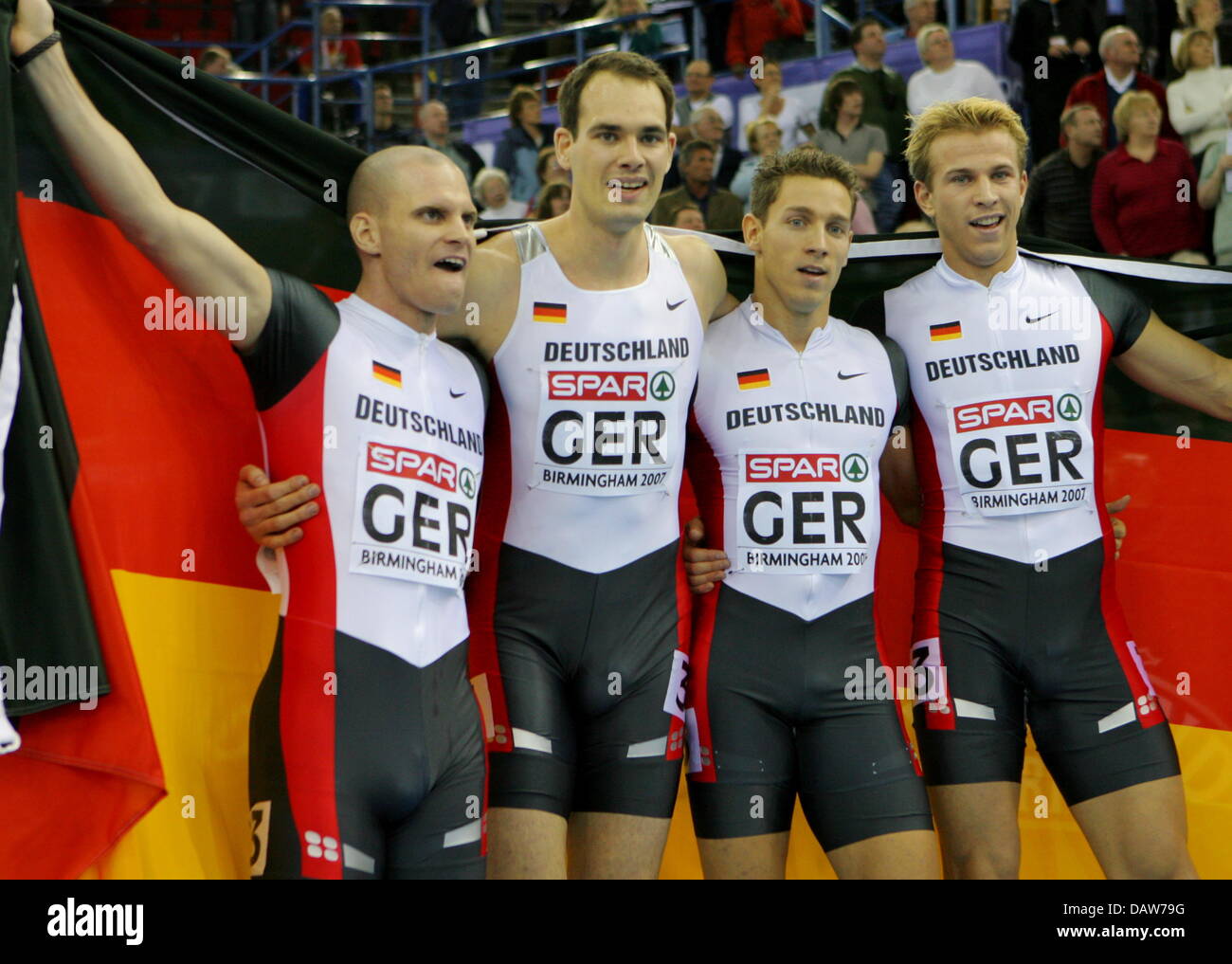 German national 4x400m relay team hi-res stock photography and images ...
