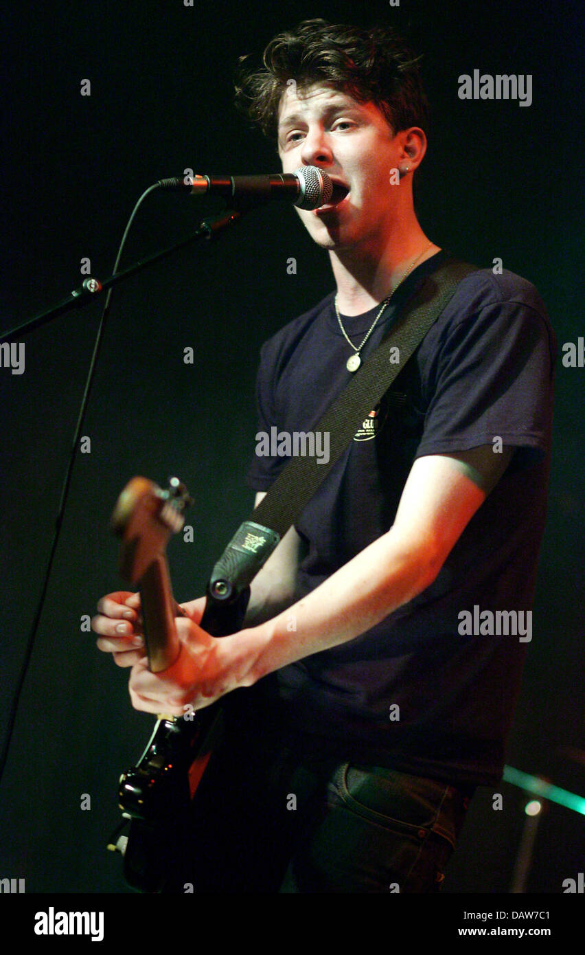 Jamie T. performs at his first concert in Cologne, Germany, Sunday 04 ...