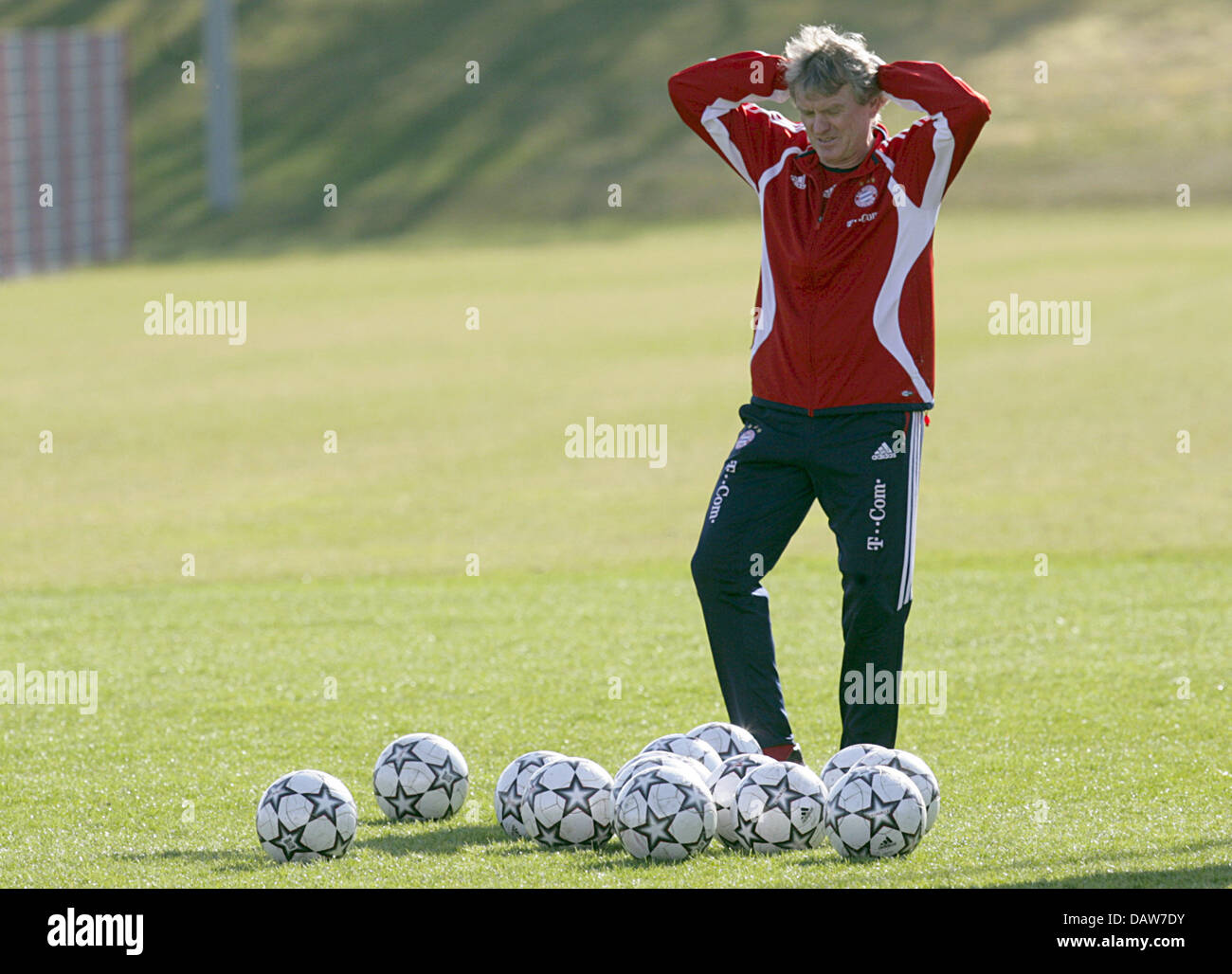 German Bundesliga club FC Bayern Munich's goalie coach Sepp Maier ...