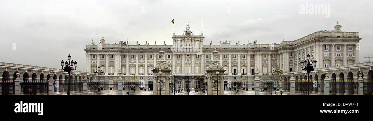The Palacio Real (Royal Palace) pictured in Madrid, Spain, 21 February ...