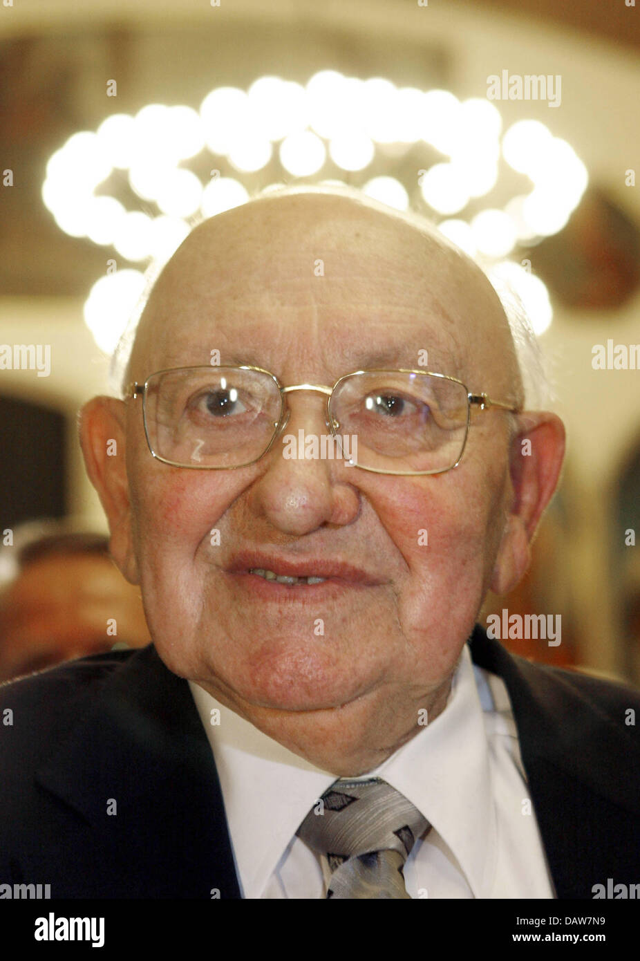 Literary critic Marcel Reich-Ranicki is pictured at the Emperor's hall ...