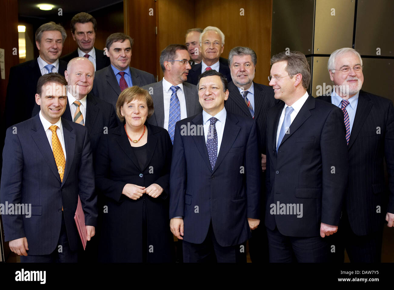 German Chancellor and current President of the EU Council Angela Merkel ...