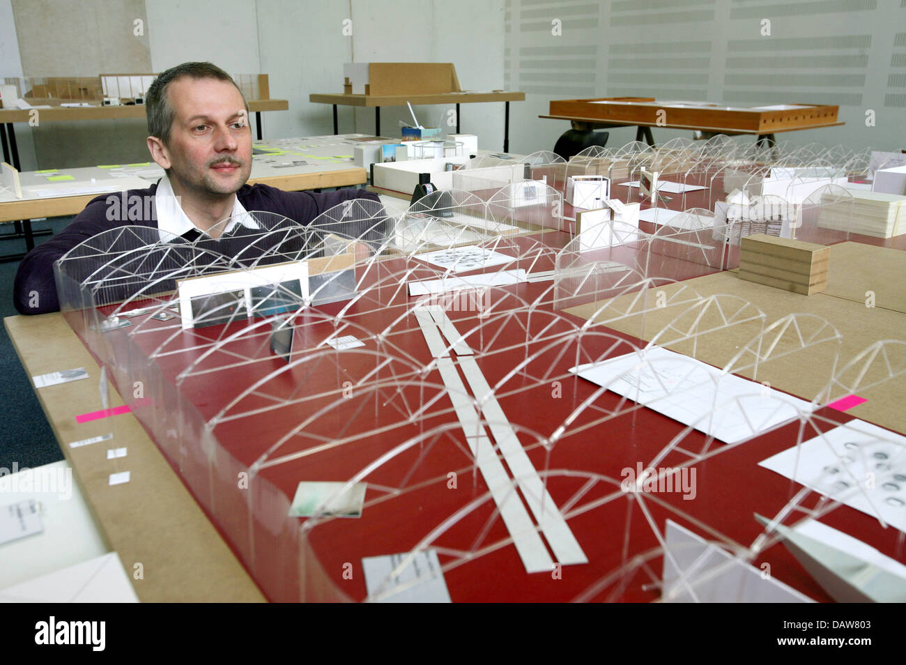 Artistic Director of the 'documenta 12' art exhibition, Roger M ...