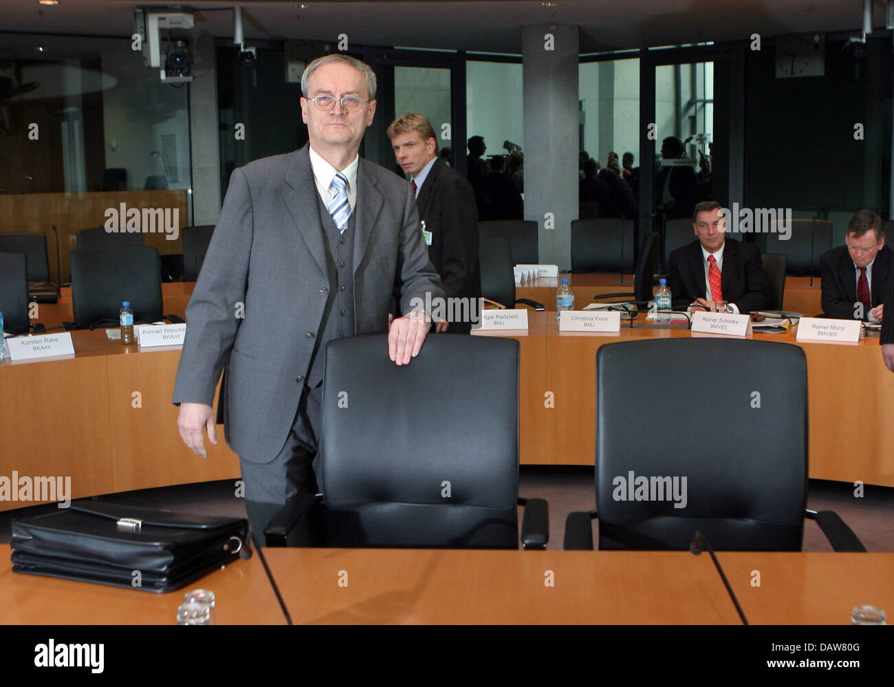 Former president of the Federal Intelligence Service (BND) August ...