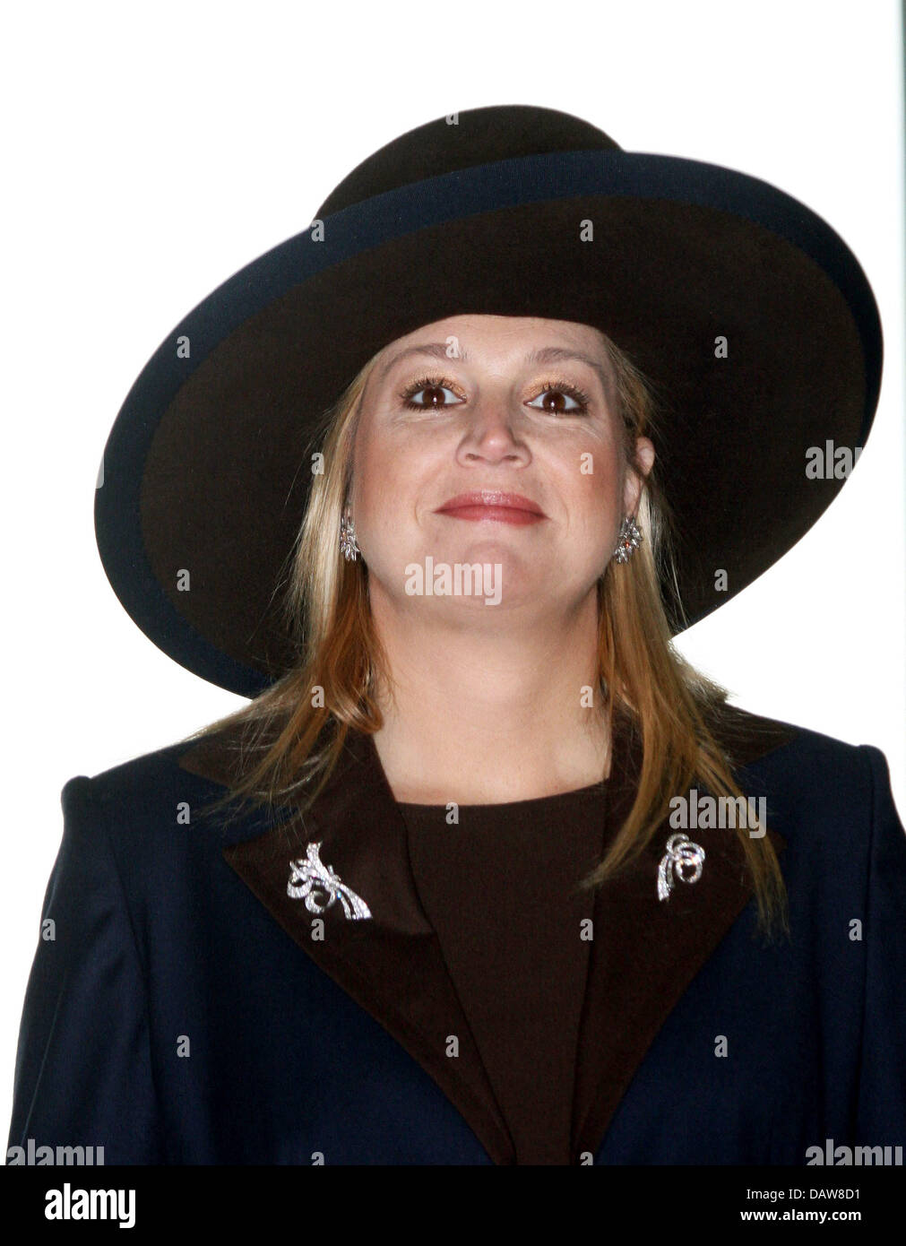 Princess Maxima of the Netherlands visits the Istanbul Modern Museum in ...