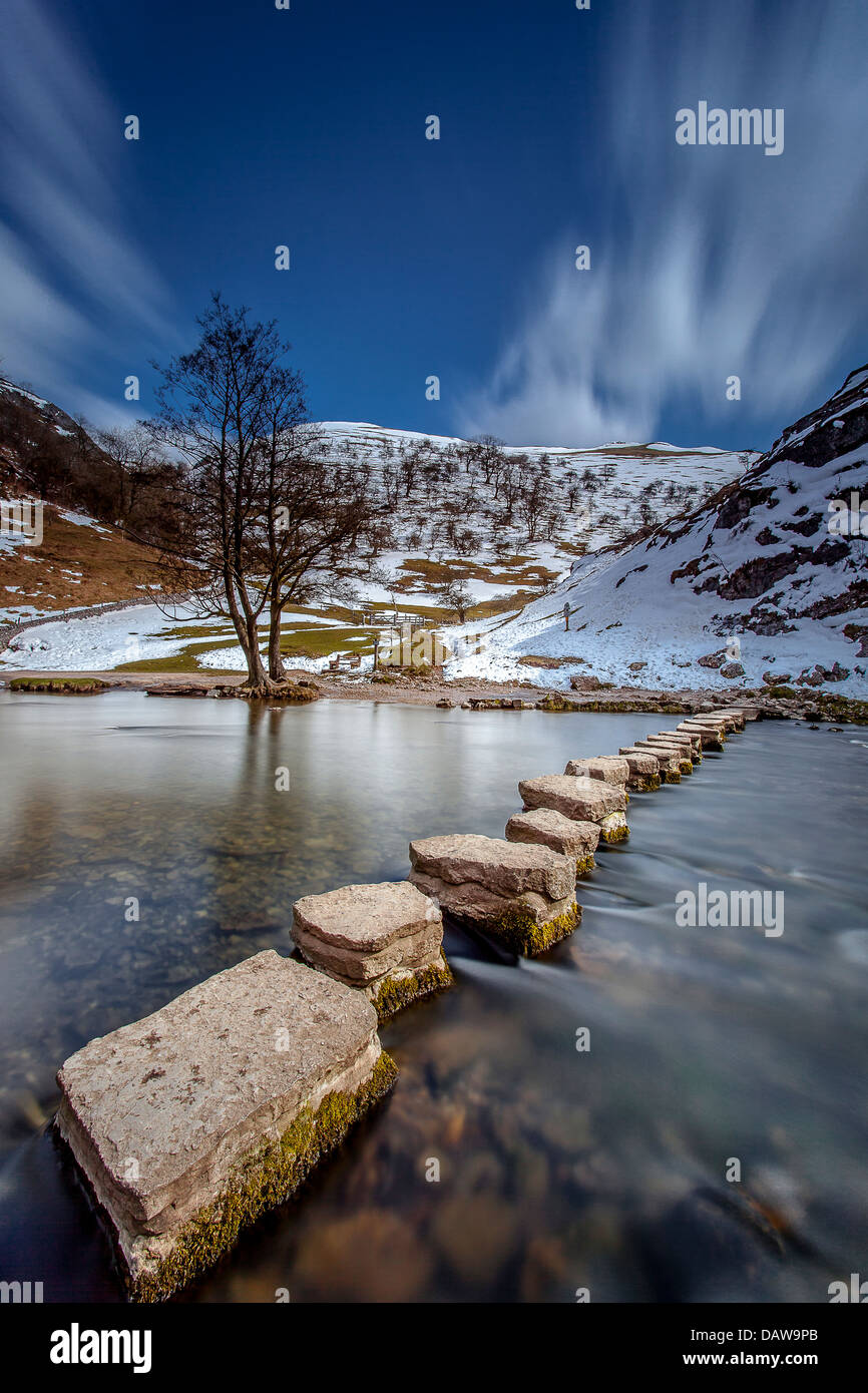 Rocks as stepping stones hi-res stock photography and images - Alamy