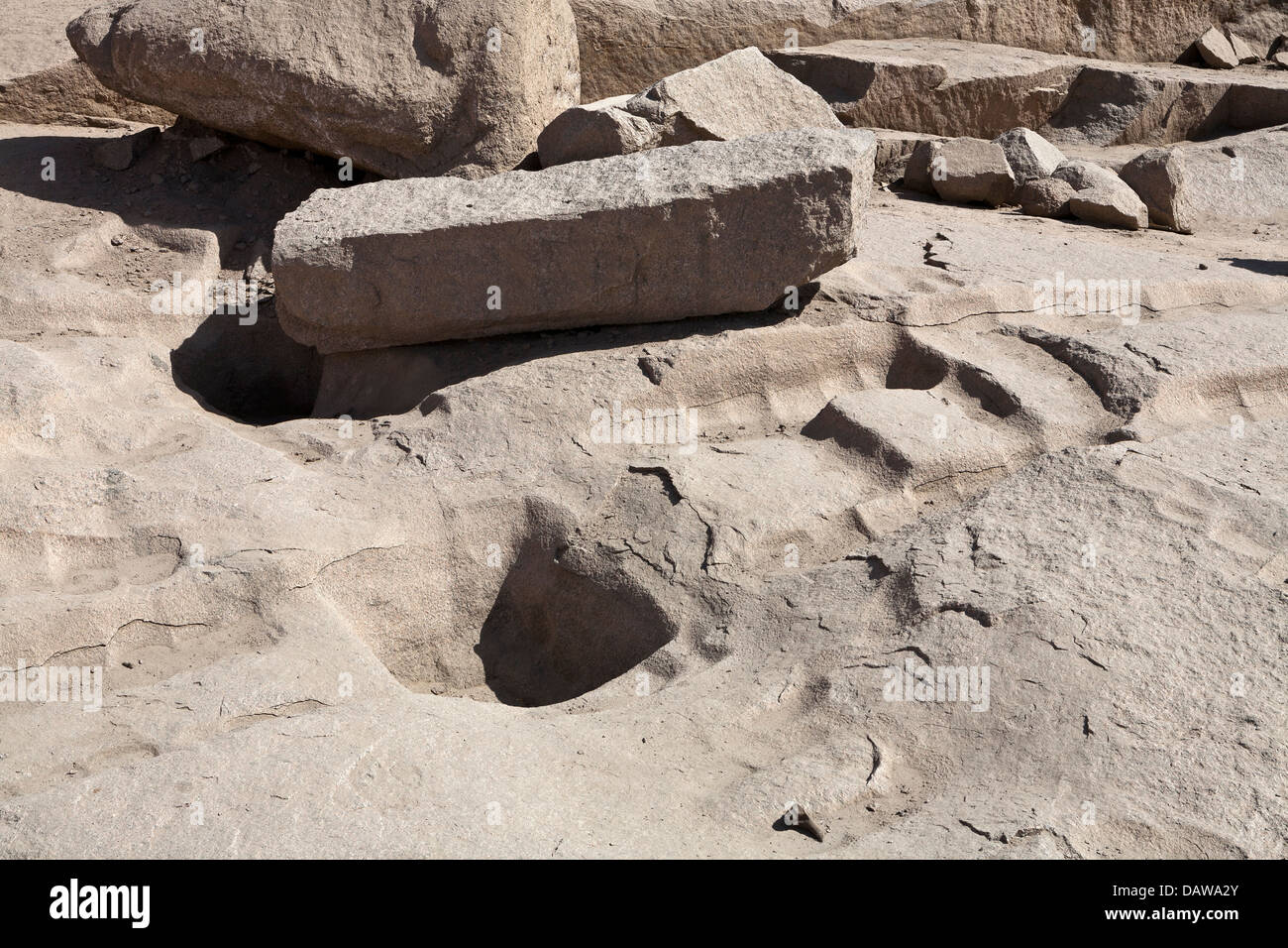 The Unfinished Obelisk Open Air Museum, Northern Quarries, Aswan, Egypt ...