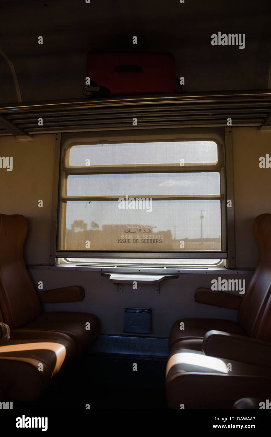 travelling morocco by train Stock Photo - Alamy