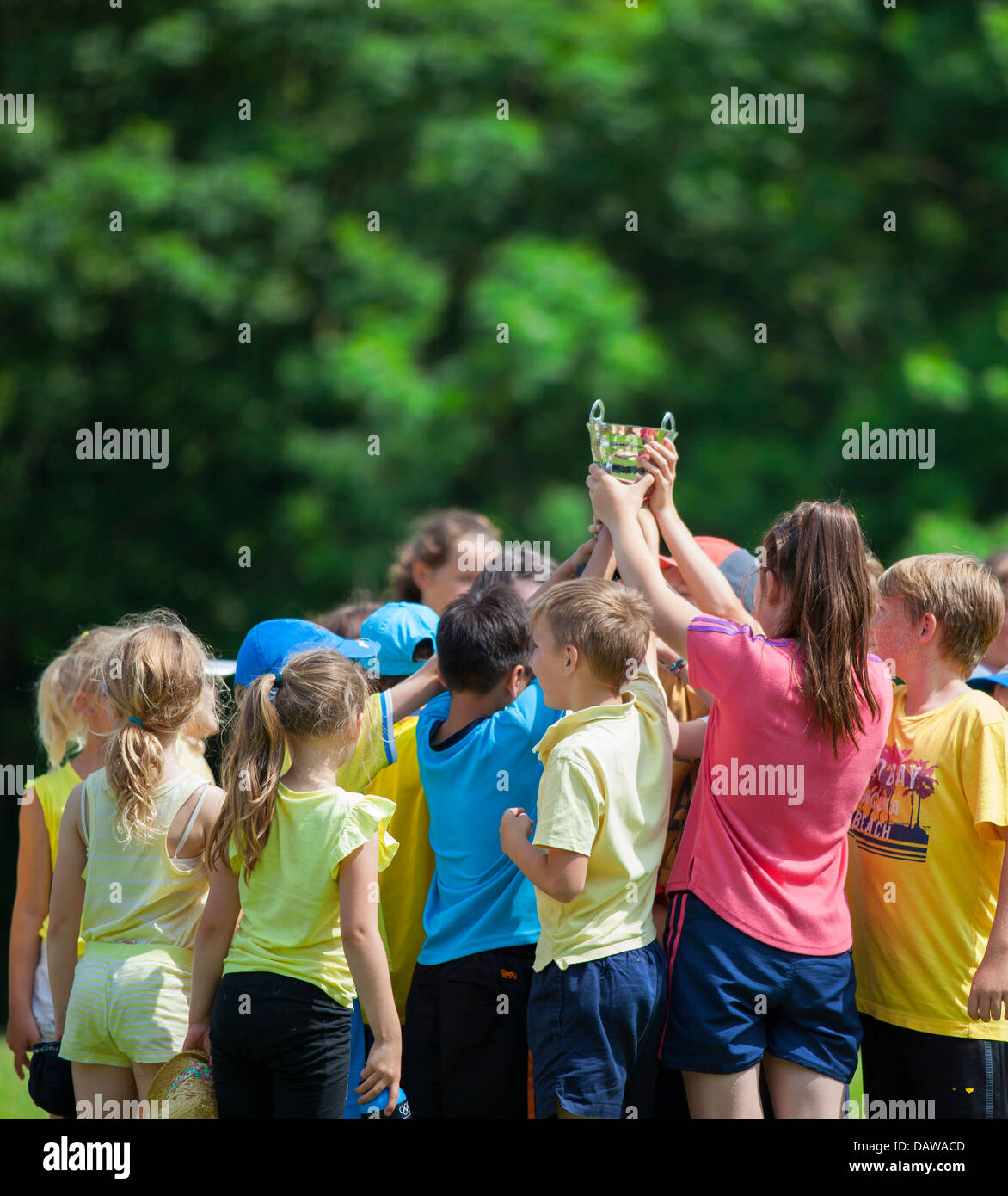 The winning team Stock Photo - Alamy