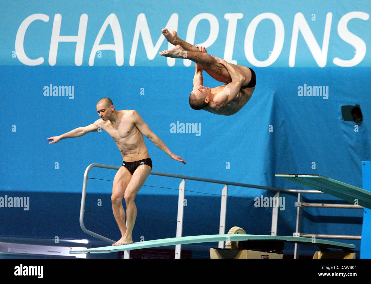 Russian male divers hi-res stock photography and images - Alamy