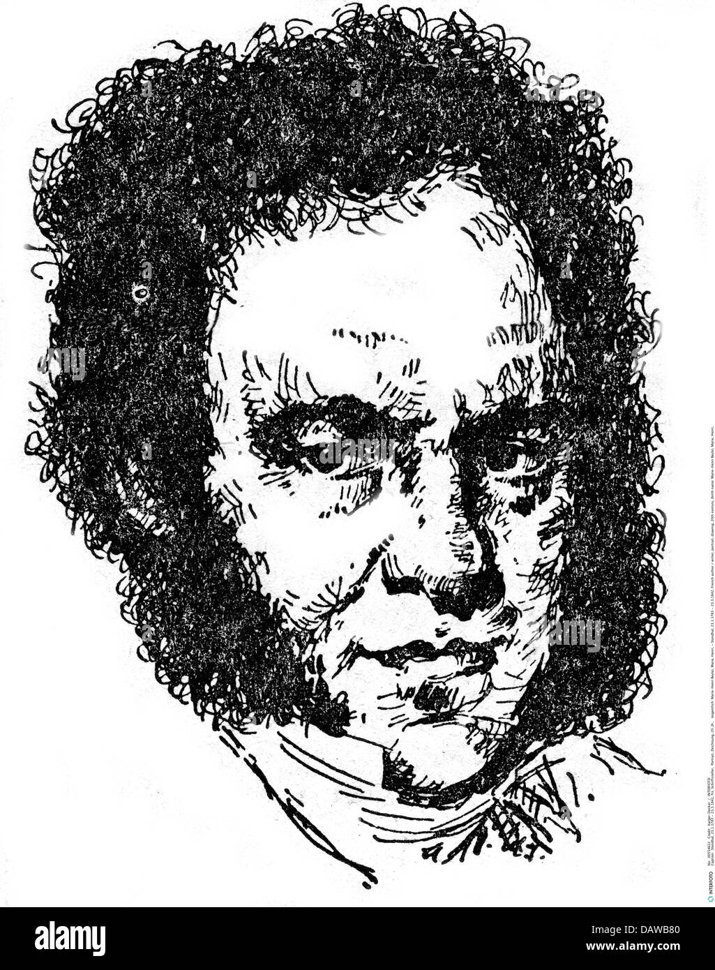 Stendhal [marie henri beyle] hi-res stock photography and images - Alamy