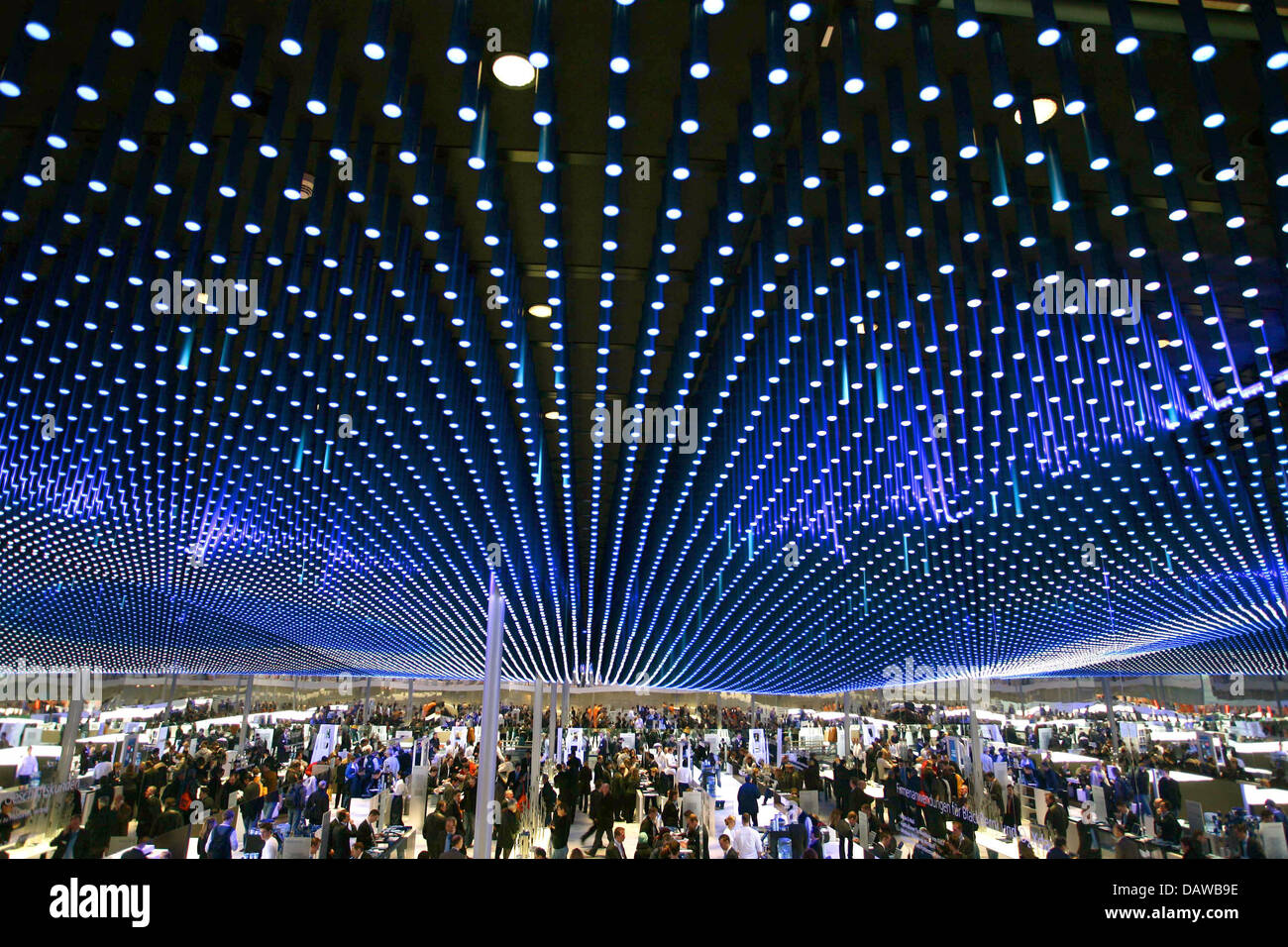 Visitors flock to the O2 stall on the last day of the world's largest ...
