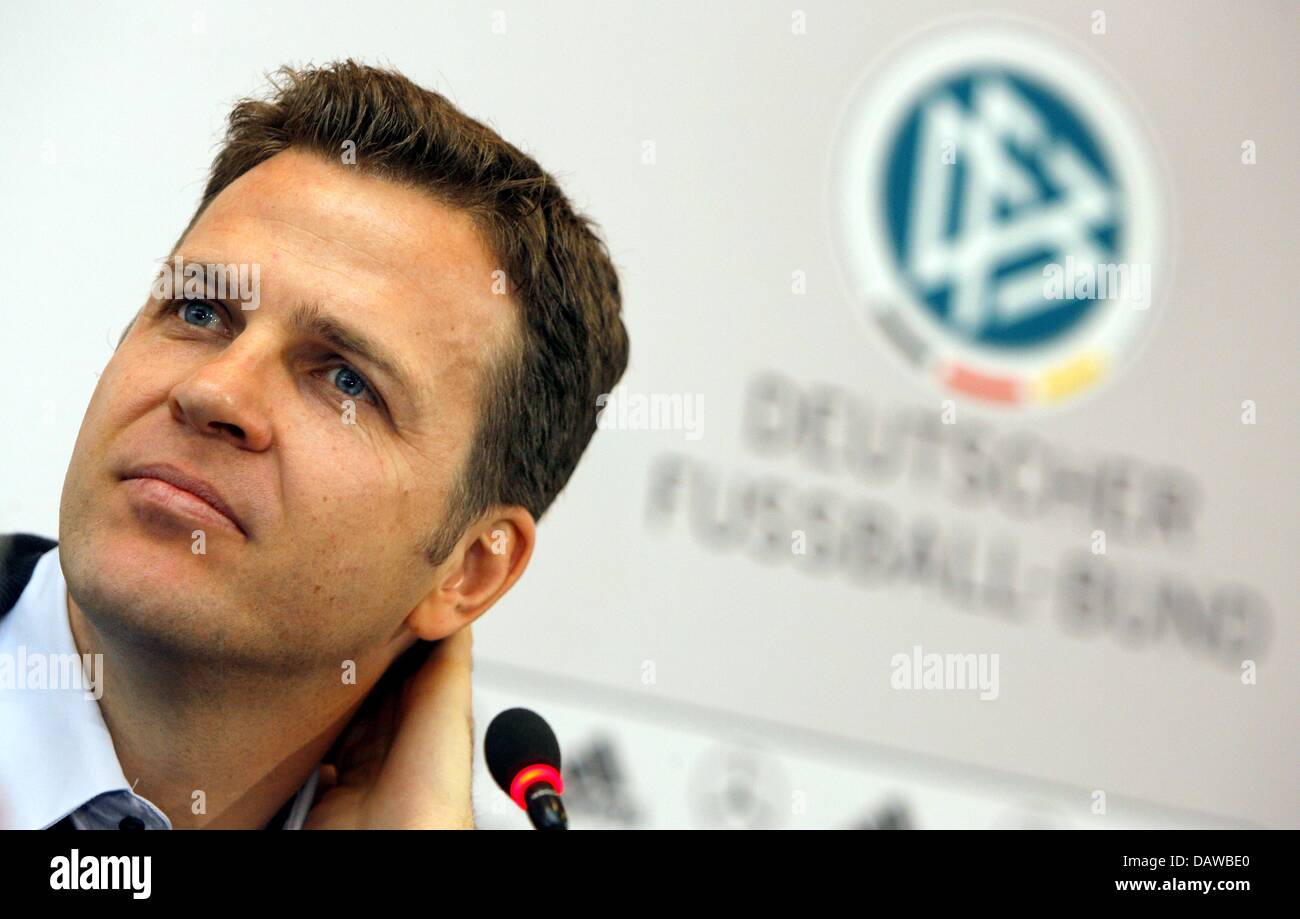 German national soccer team manager Oliver Bierhoff is pictured during ...