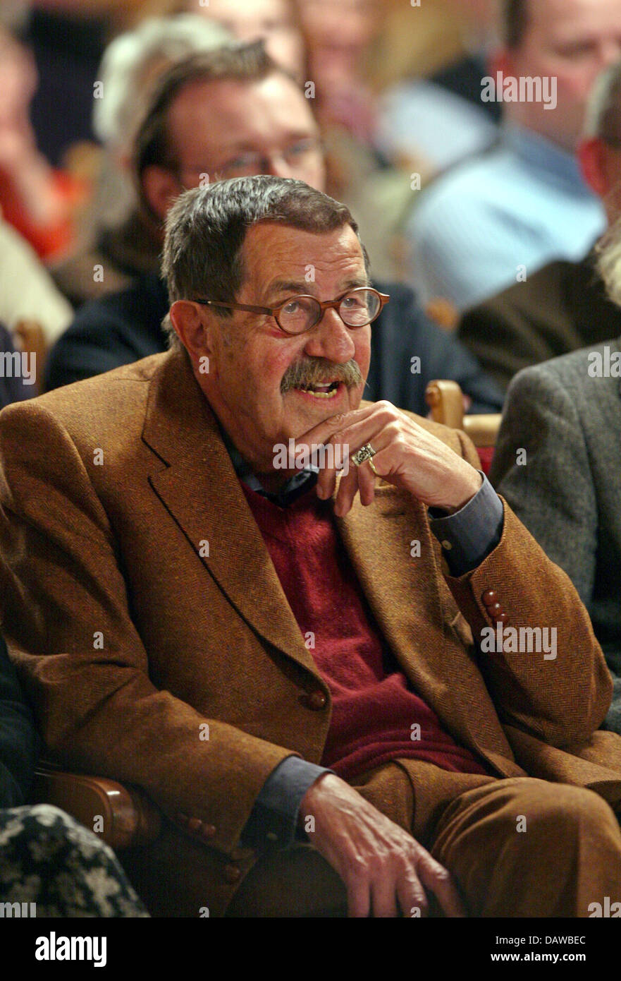 Guenter Grass, winner of the Nobel Prize in Literature, pictured during ...