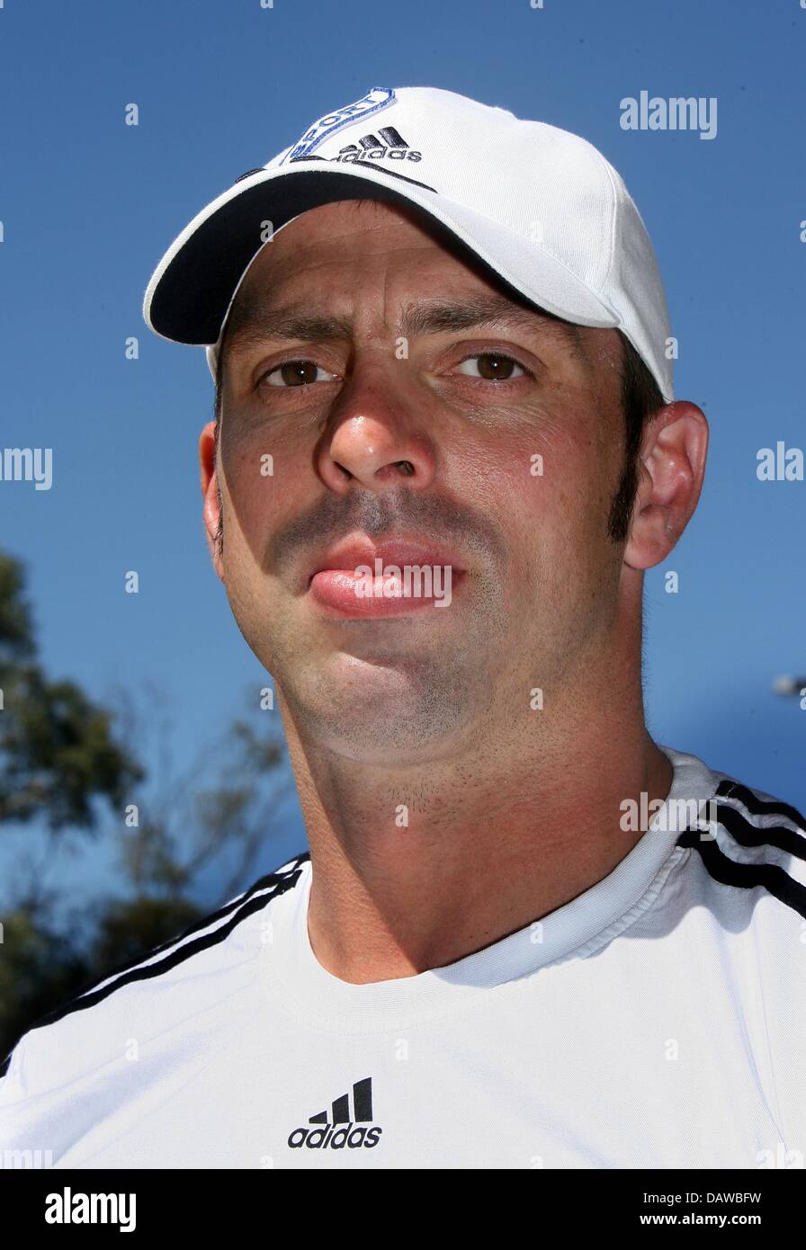German swimmer Mark Warnecke pictured during a training at the 12th ...