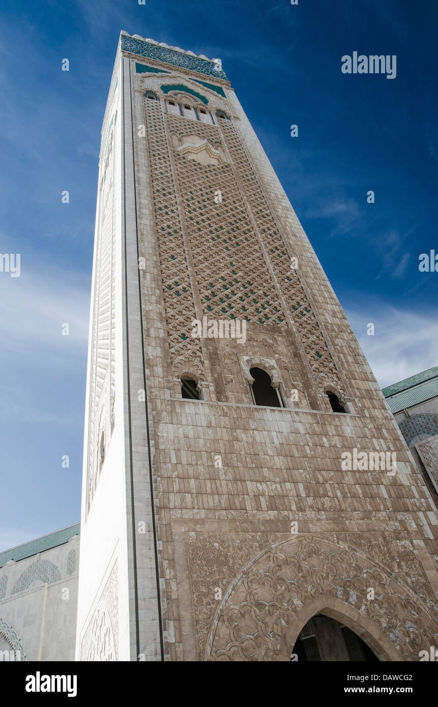Hassan II Mosque Stock Photo - Alamy