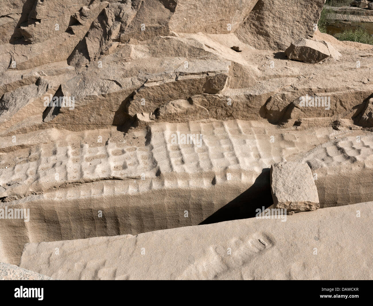 Quarry markings in The Unfinished Obelisk Open Air Museum, Northern ...