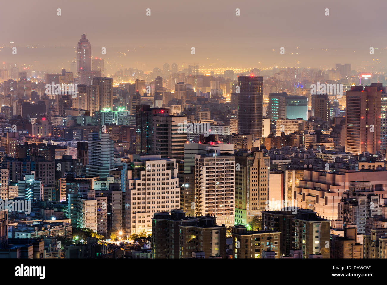 Urban scenery in night Stock Photo - Alamy