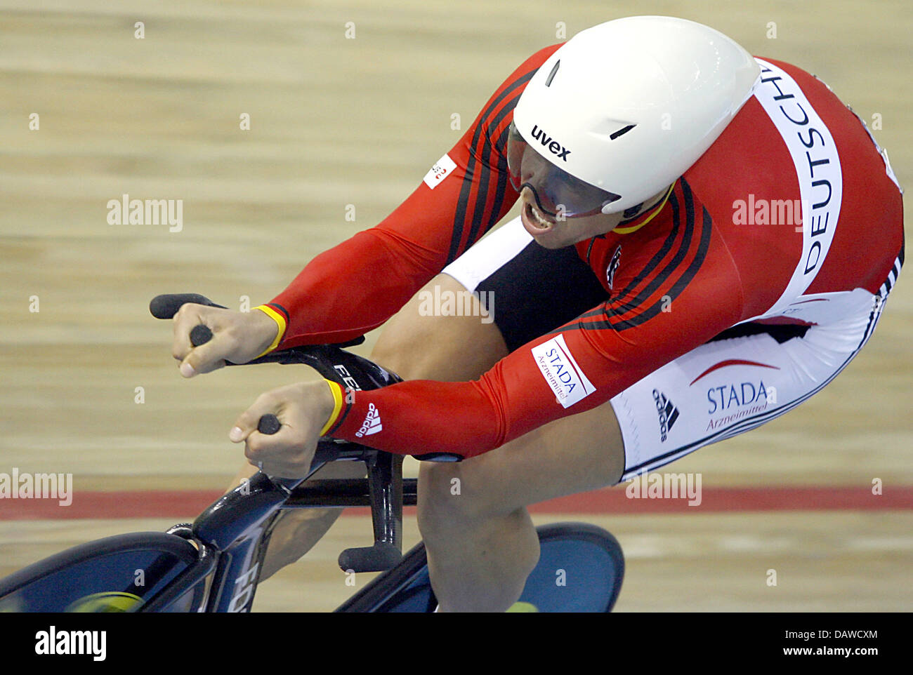 German cycling pro pictured during the Men's Individual Pursuit ...