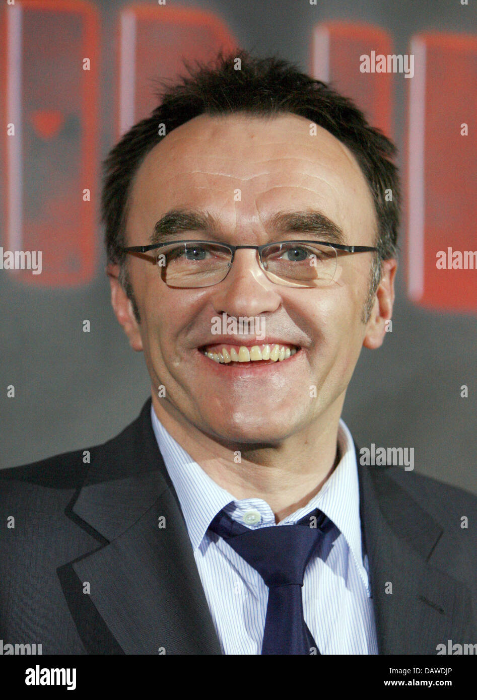 British director Danny Boyle smiles at a photo call to the presentation ...