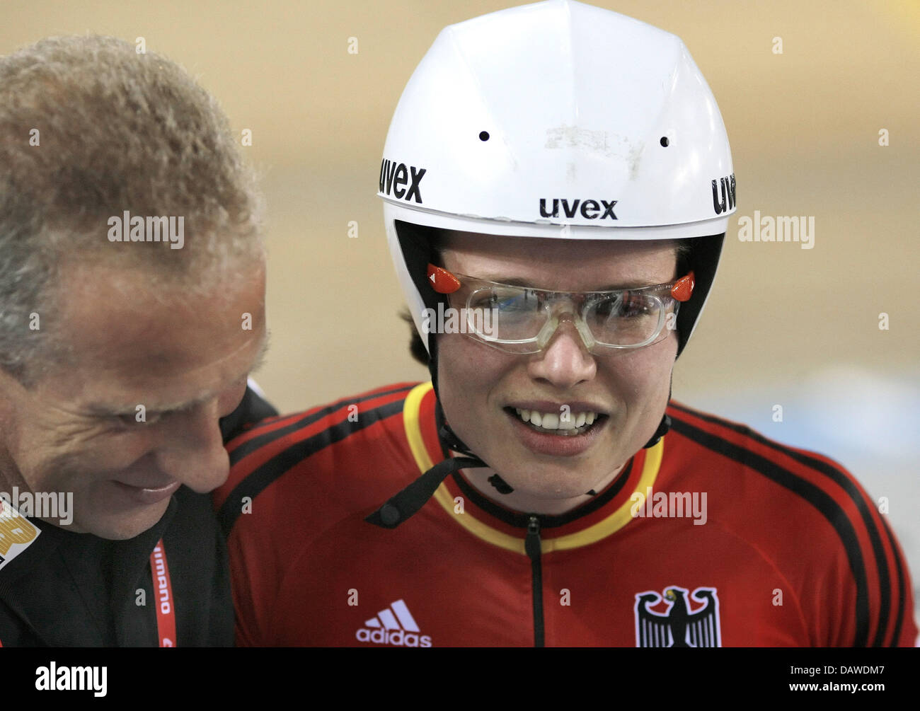 Track cycling coach hi-res stock photography and images - Alamy