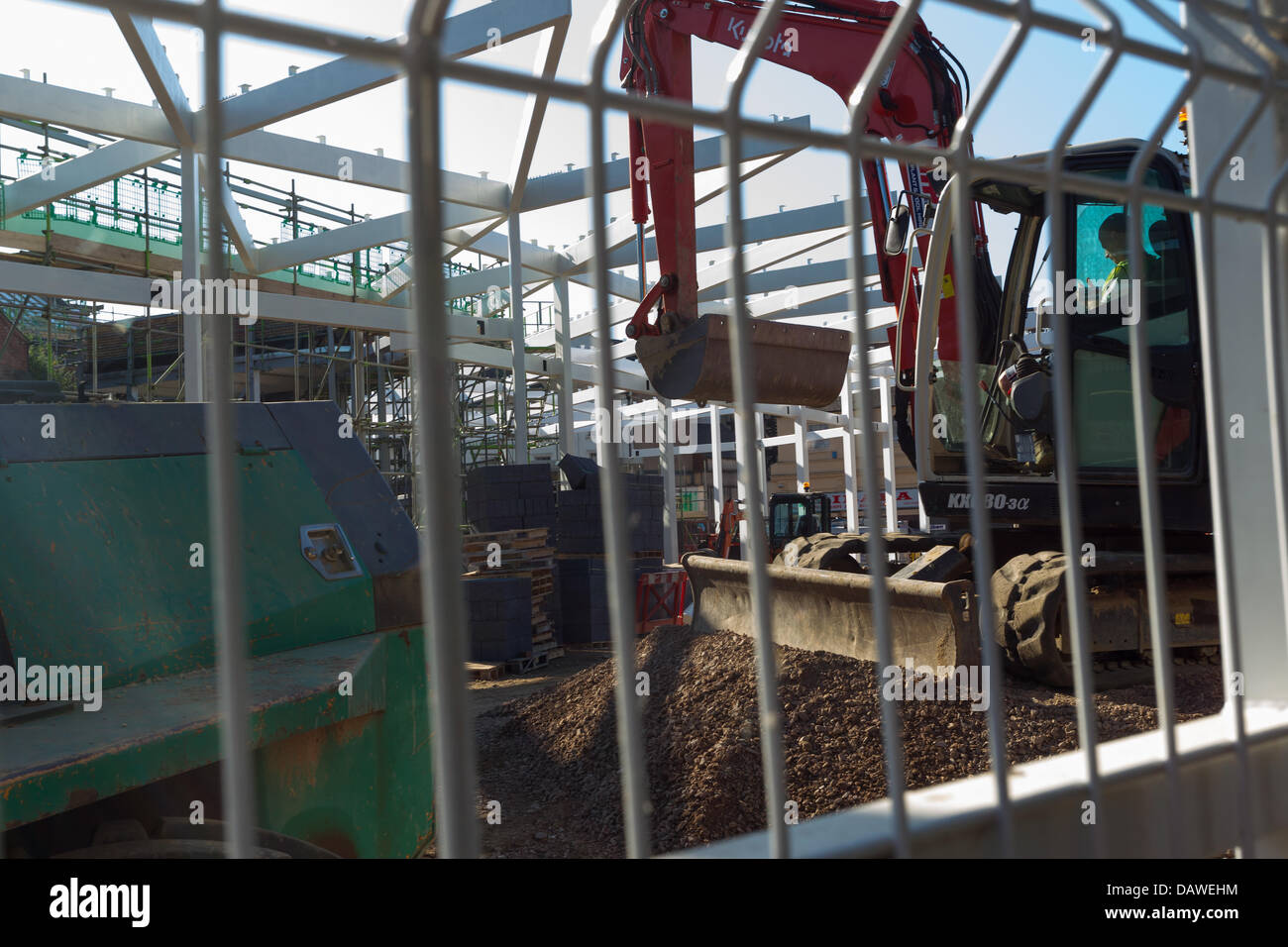 Northampton, UK. 19th July, 2013. Northampton. Bus Interchange Building ...