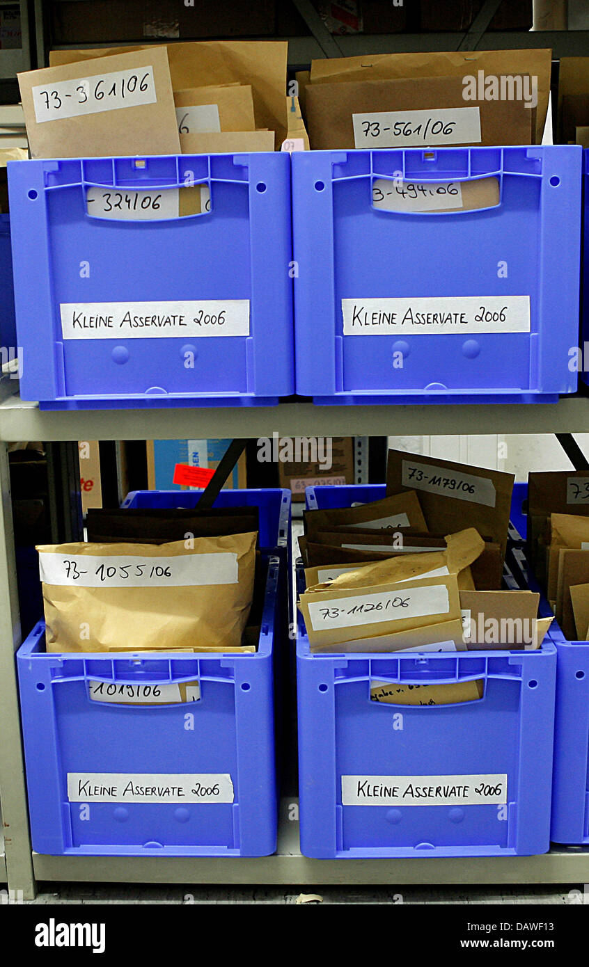 Police Evidence Storage