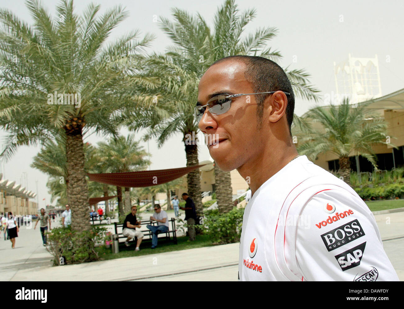 Lewis hamilton 2007 bahrain hi-res stock photography and images - Alamy