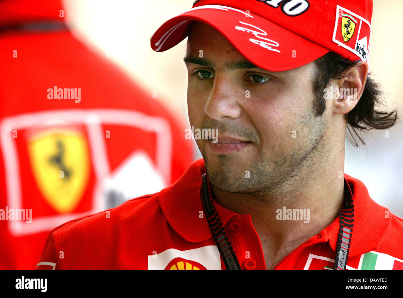 Brazilian Formula One driver Felipe Massa of Scuderia Ferrari pictured ...