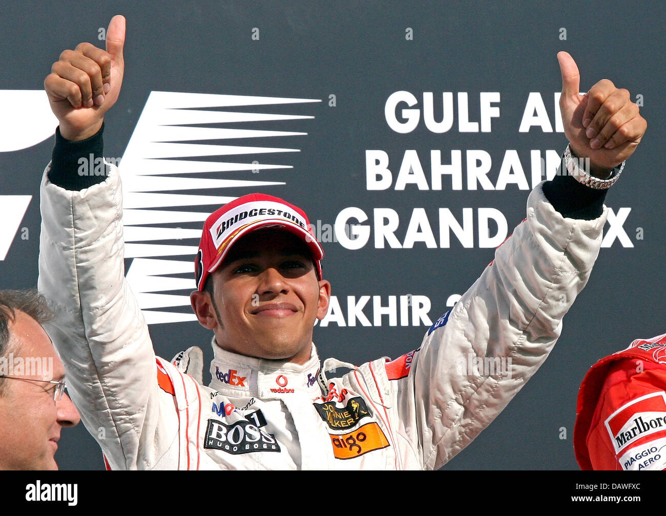 Lewis hamilton 2007 bahrain hi-res stock photography and images - Alamy