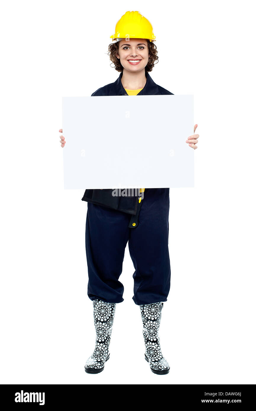 Woman presenting business project Cut Out Stock Images & Pictures - Alamy