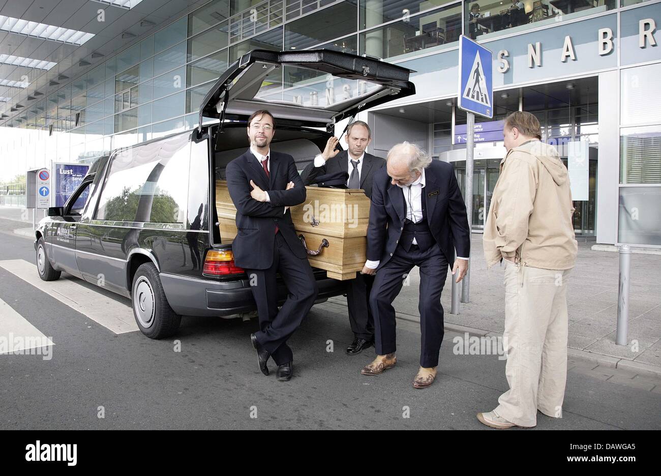 Actors Jan Josef Liefer, Michael Lott, Claus D. Clausnitzer and Axel ...