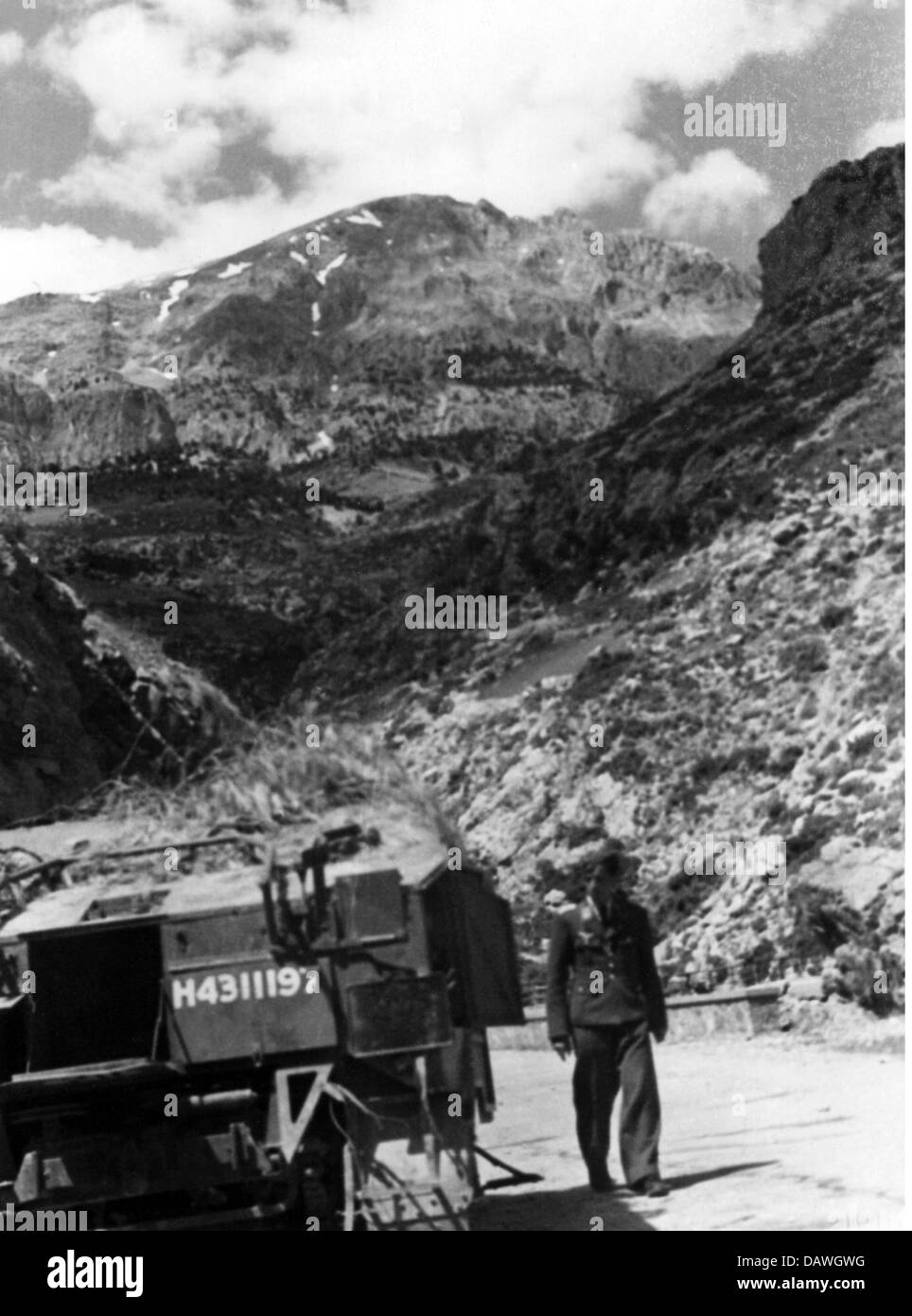 events, Second World War / WWII, Greece, Balkans Campaign 1941, German ...